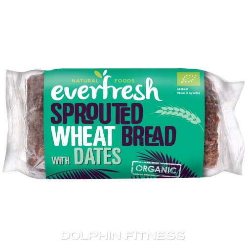 Everfresh Natural Foods Sprouted Wheat Bread with Dates 400g