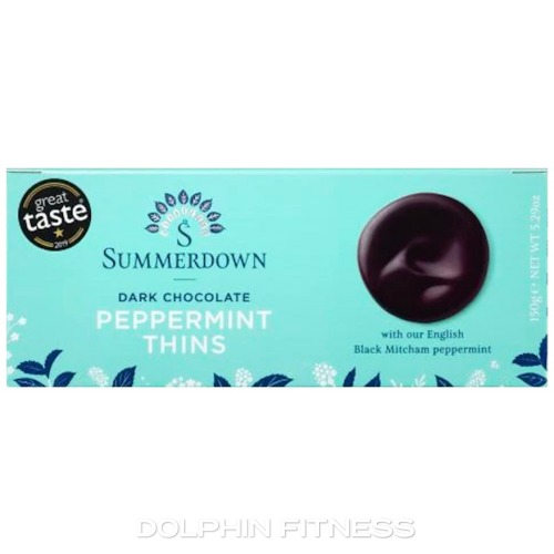 Summerdown Mint Dark Chocolate Peppermint Thins 1 x 150g