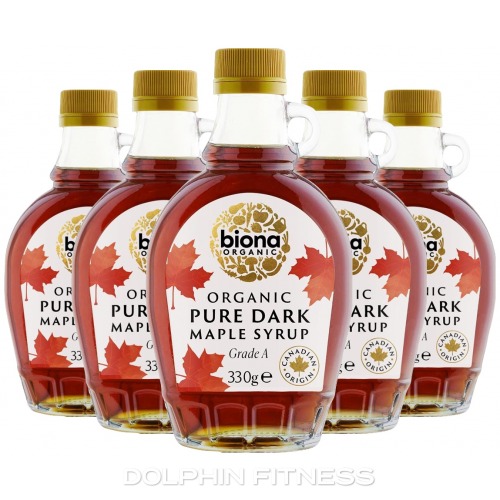 Biona Organic Organic Pure Dark Maple Syrup 12 x 330g