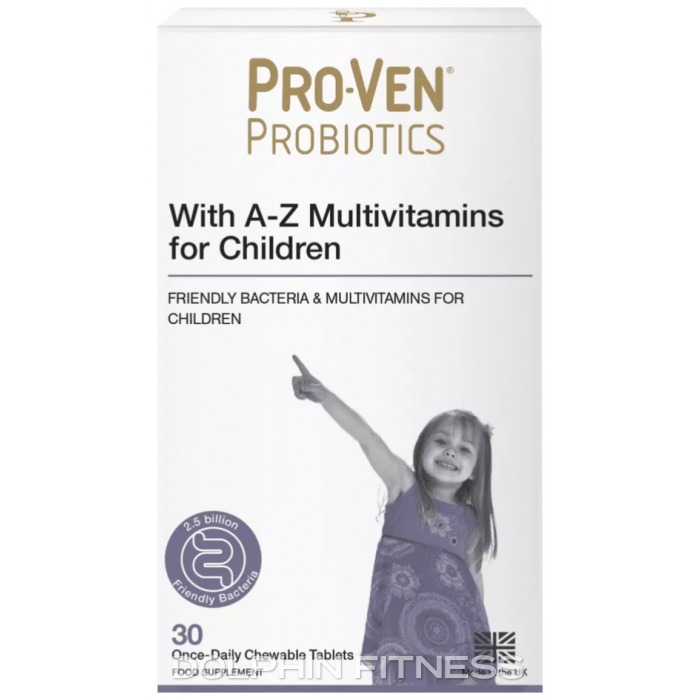 ProVen Probiotics With Multivitamins for Children 30 Chewable Tablets