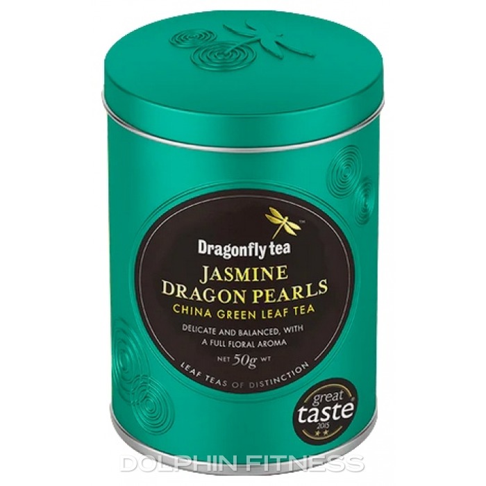 Dragonfly Tea Jasmine Dragon Pearls China Green Leaf Tea 1 x 50g