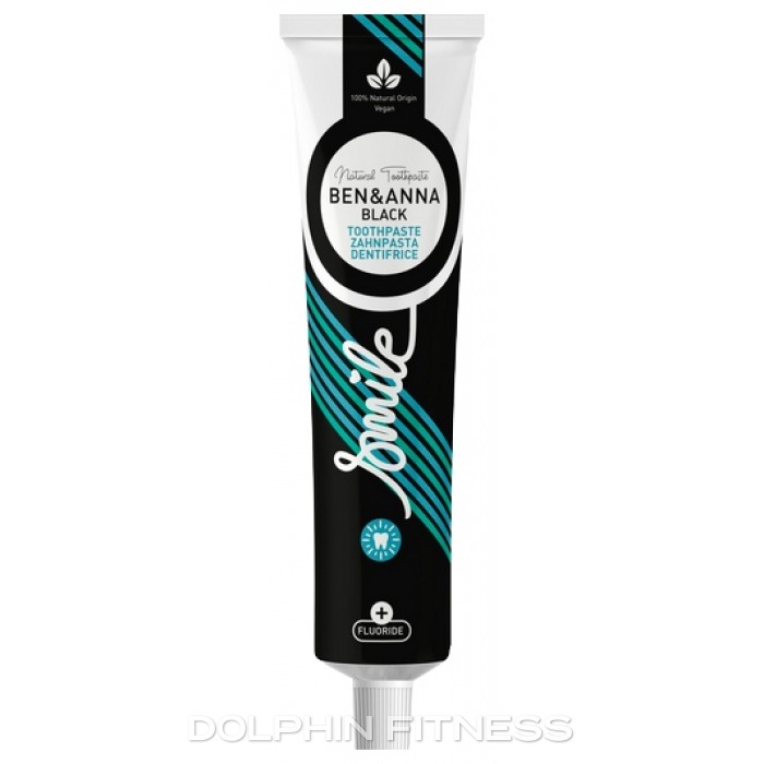 Ben & Anna Black Toothpaste With Fluoride 75 ml
