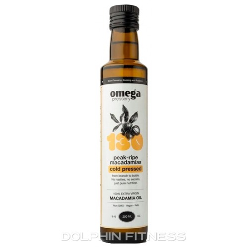 Omega Pressery Extra Virgin Macadamia Oil 1 x 250 ml