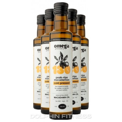 Omega Pressery Extra Virgin Macadamia Oil 6 x 250 ml
