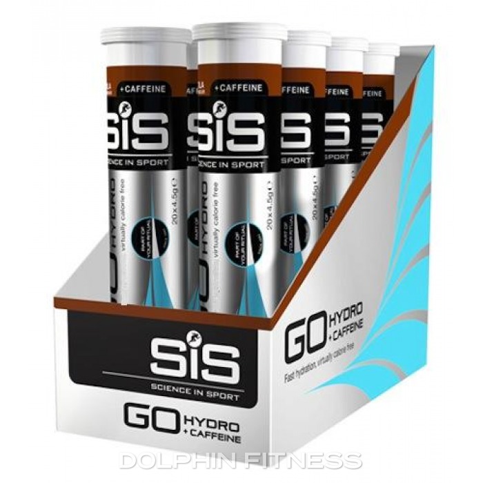 SiS Go Hydro Plus Caffeine 8 x 20 Tablets