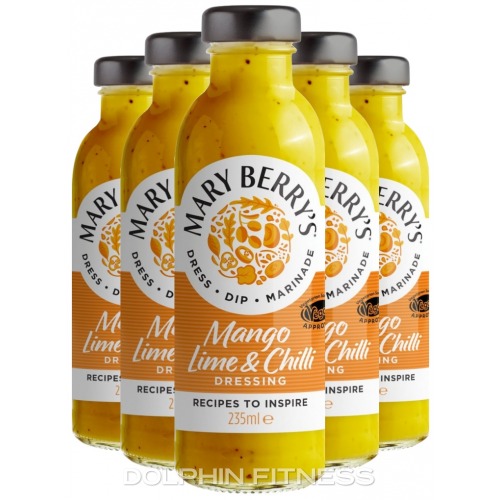 Mary Berry's Mango, Lime & Chilli Dressing 6 x 235 ml