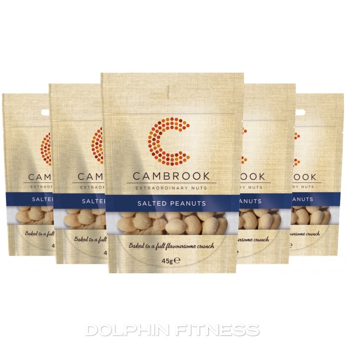 Cambrook Baked & Salted Peanuts 24 x 45g