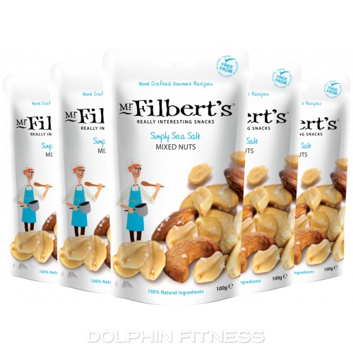 Mr. Filberts Simply Sea Salt Mixed Nuts 12 x 100g