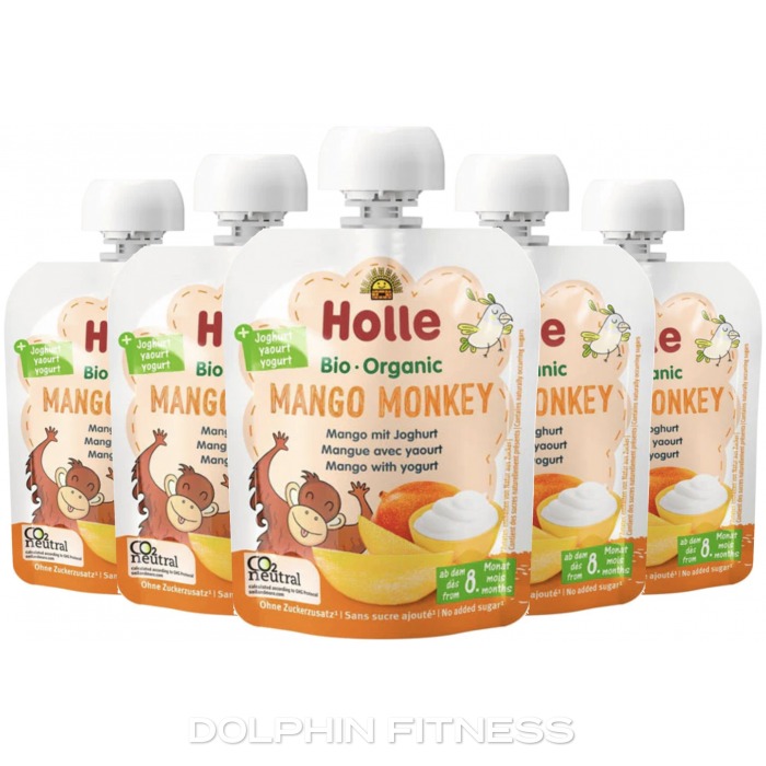 Holle Organic Mango Monkey Mango with Yogurt 10 x 85g