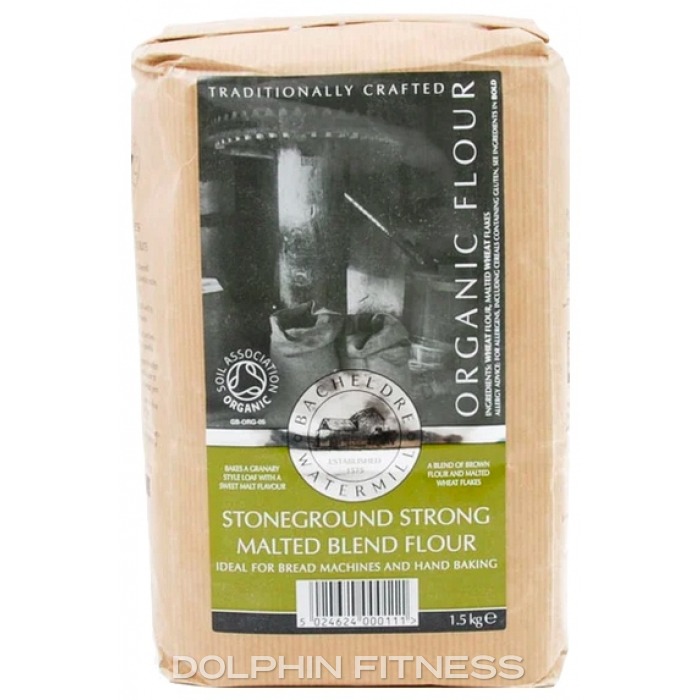Bacheldre Watermill Stoneground Strong Malted Blend Flour 1 x 1.5 kg