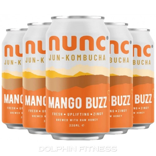 Nunc Jun-Kombucha Mango Buzz 12 x 330 ml