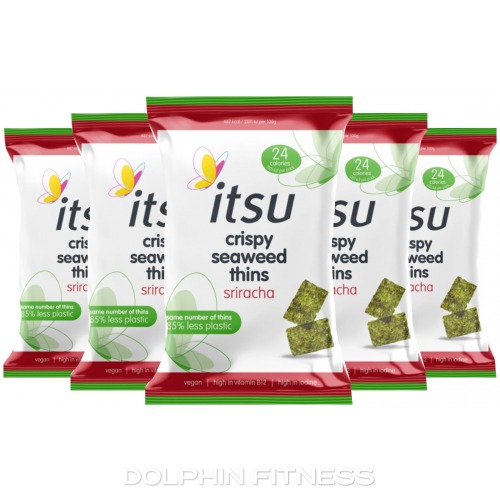 Itsu Sriracha Crispy Seaweed Thins 20 x 5g