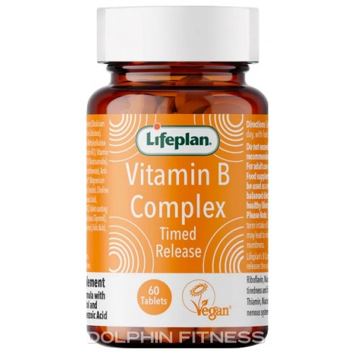 LifePlan Vitamin B Complex Time Release 60 Tablets
