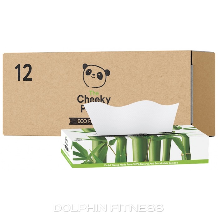 The Cheeky Panda Facial Tissue 12 x 80 Sheets