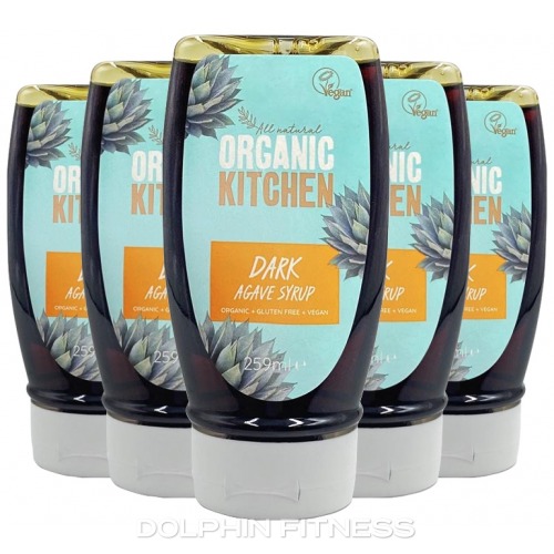 Organic Kitchen Dark Agave Syrup 12 x 259 ml