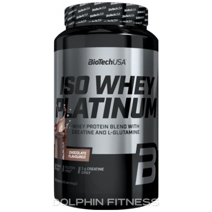 BioTechUSA Iso Whey Platinum 908g Chocolate
