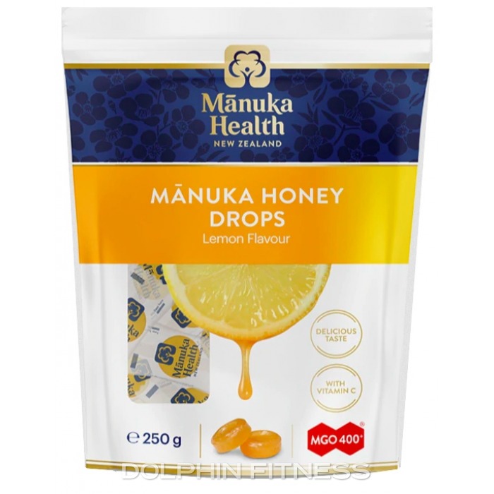 Manuka Honey Drops Lemon 58 Drops