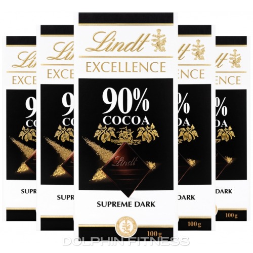 Lindt Excellence 90% Cocoa Supreme Dark Chocolate 20 x 100g