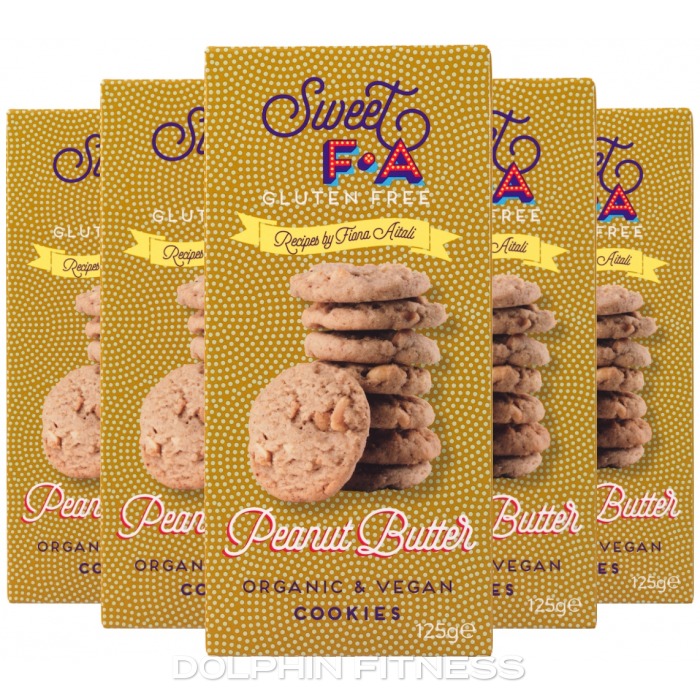 Sweet FA Peanut Butter Cookies 12 x 125g