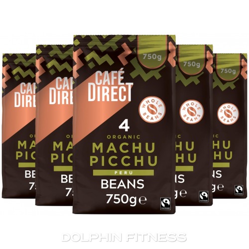 Cafe Direct Machu Picchu Peru Coffee (6 x 750g) Beans