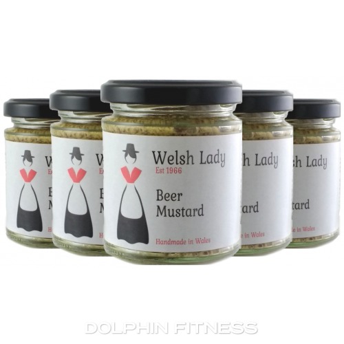 Welsh Lady Beer Mustard 6 x 170g