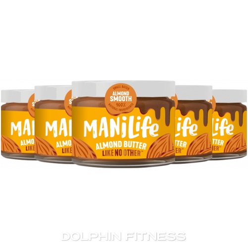 ManiLife Smooth Almond Butter 8 x 160g