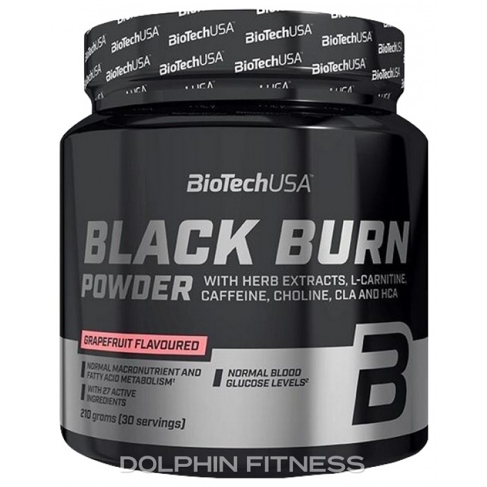 BioTechUSA Black Burn Powder 210g Watermelon