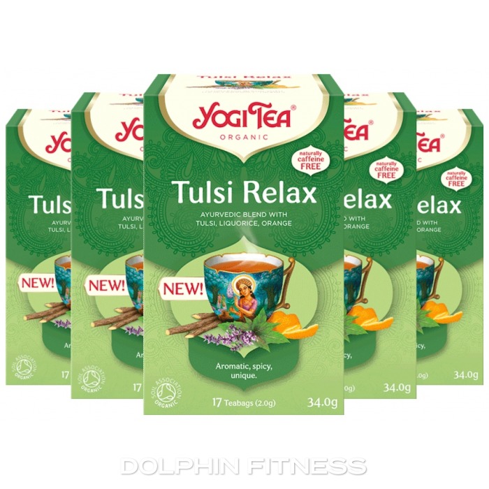Yogi Tea Organic Tulsi Relax Tea 6 x 17 Teabags