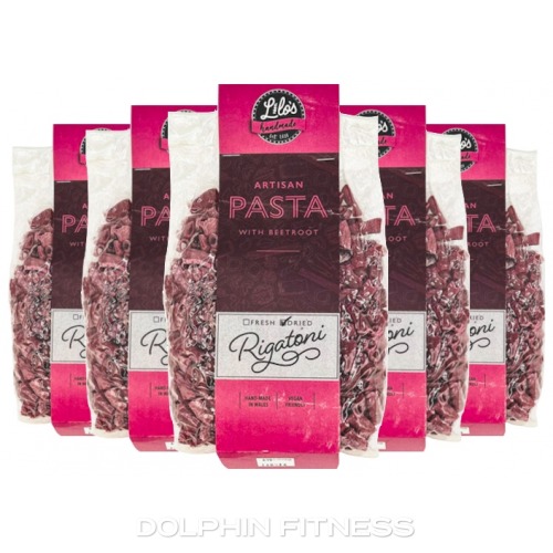 Lilos Rigatoni Beetroot Pasta 5 x 500g