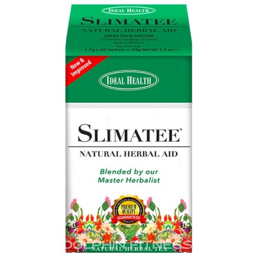 Ideal Health Slimatee Natural Herbal Aid 20 Teabags