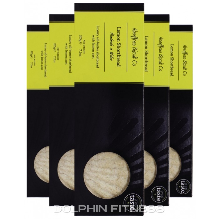 Aberffraw Biscuit Co Lemon Shortbread 10 x 180g