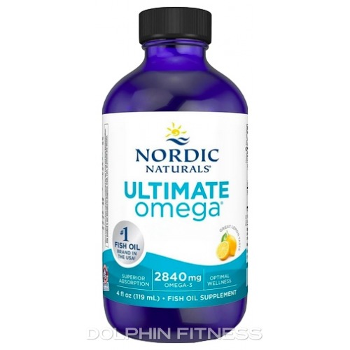 Nordic Naturals Ultimate Omega Liquid 119 ml Lemon