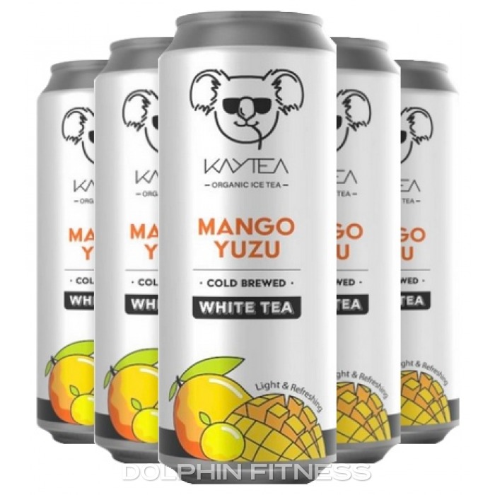Kaytea Organic White Tea With Mango & Yuzu 12 x 330 ml