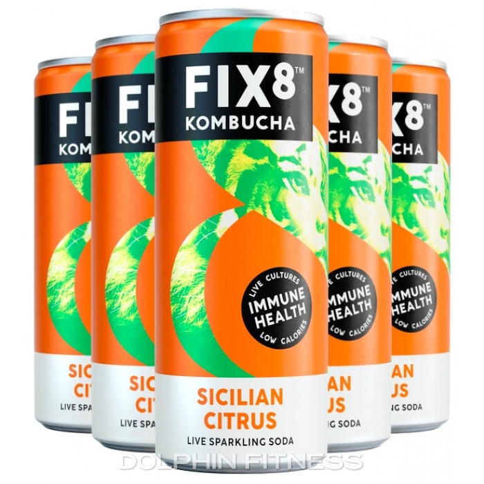 Fix8 Kombucha Sicilian Citrus 12 x 250 ml