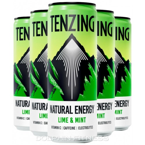Tenzing Natural Energy Lime & Mint 12 x 330 ml