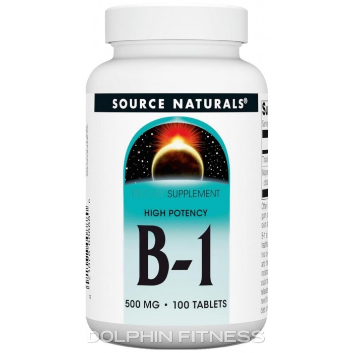 Source Naturals Vitamin B-1 500mg 100 Tablets
