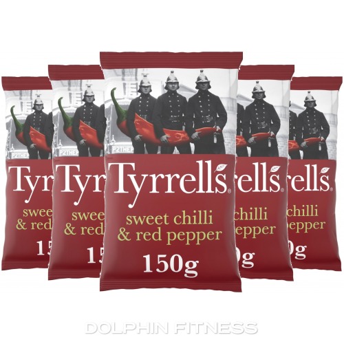 Tyrrells Sweet Chilli & Red Pepper Crisps 6 x 150g