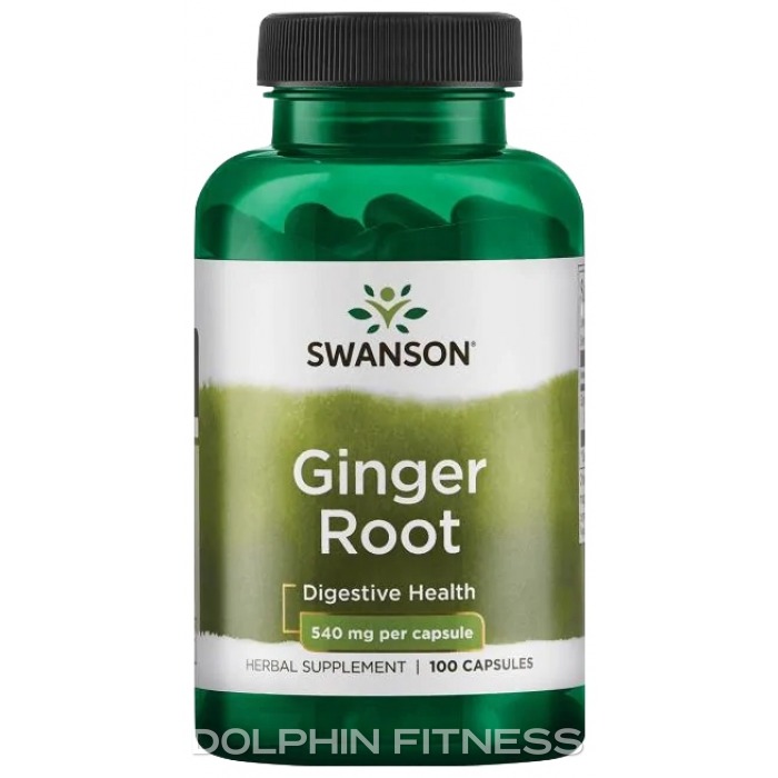 Swanson Ginger Root 540 mg 100 Capsules