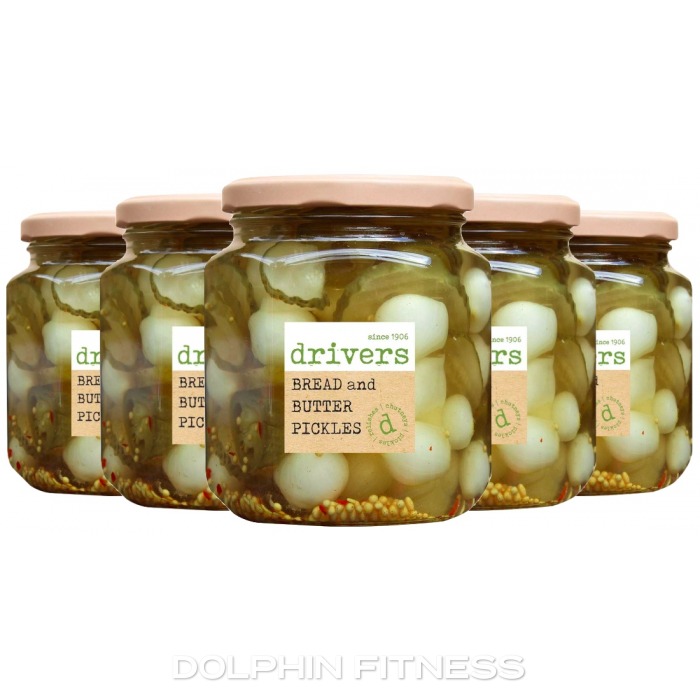 Drivers Bread & Butter Pickles 6 x 550g