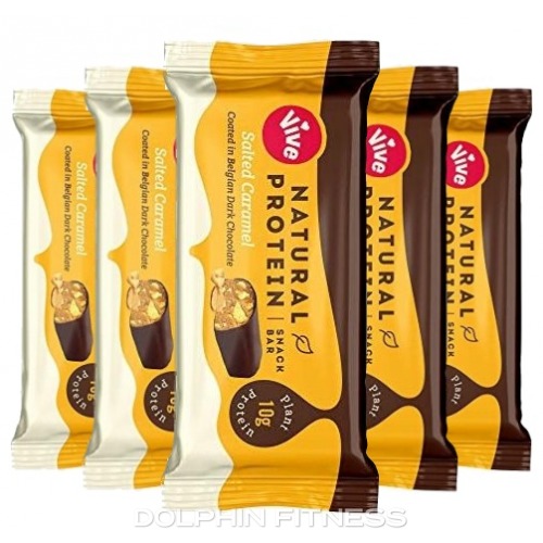 Vive Natural Dark Chocolate Protein Bar (10 Bars) Best Before 17-Oct-2025