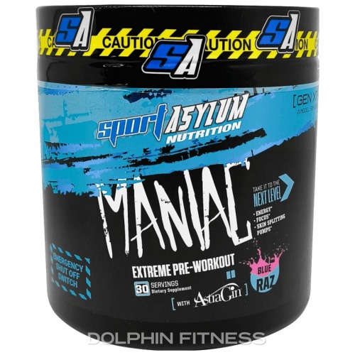 Sport Asylum Maniac Extreme Pre-Workout 30 Servings
