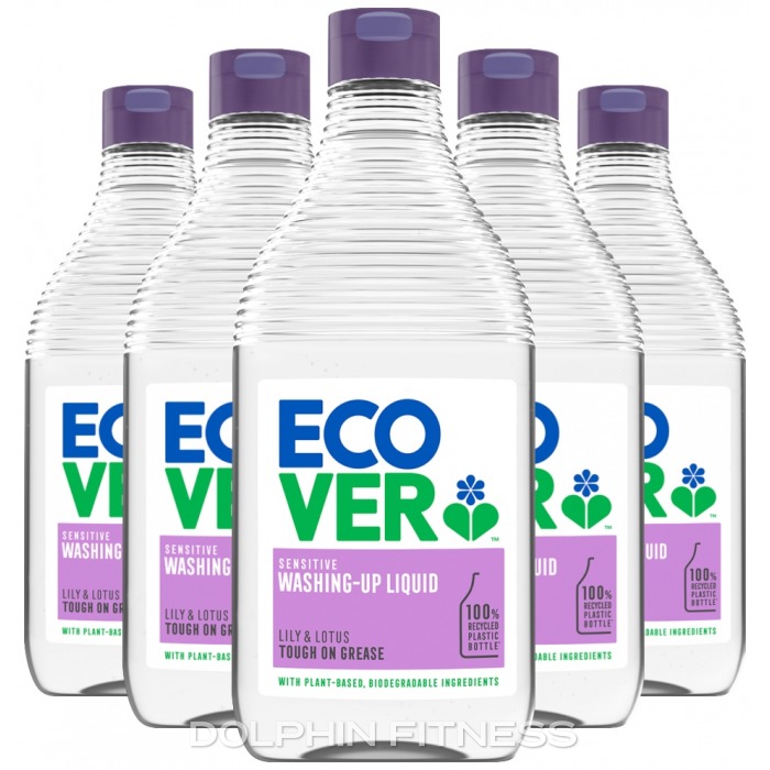Ecover Lily & Lotus Washing Up Liquid 8 x 450 ml