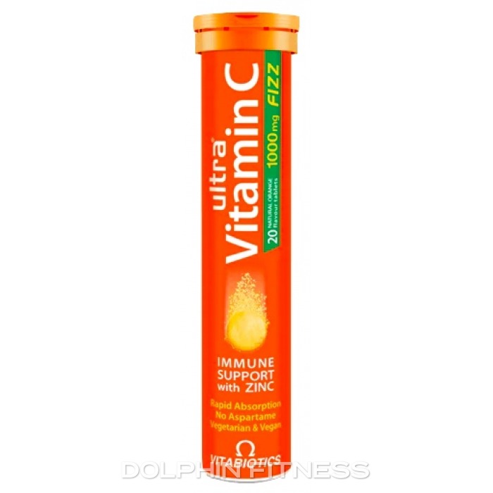 Vitabiotics Ultra Vitamin C Fizz 20 Effervescent Tablets