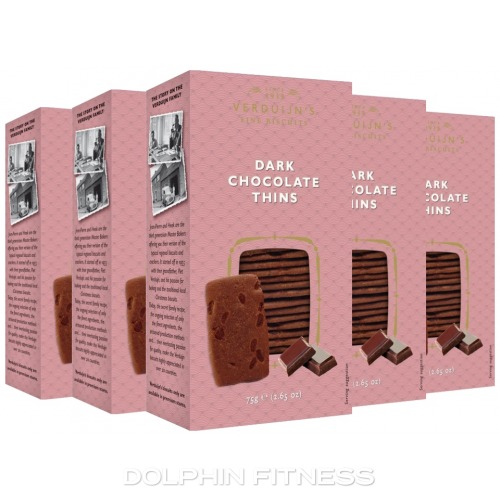 Verduijn's Dark Chocolate Thins 12 x 75g