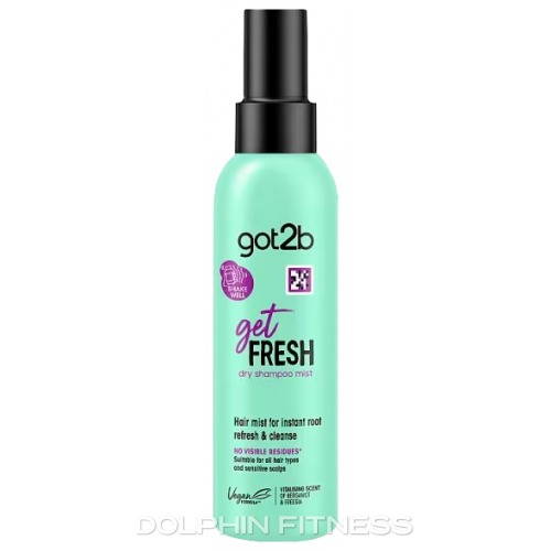 Schwarzkopf Got2b Get Fresh Dry Shampoo Mist 1 x 150 ml