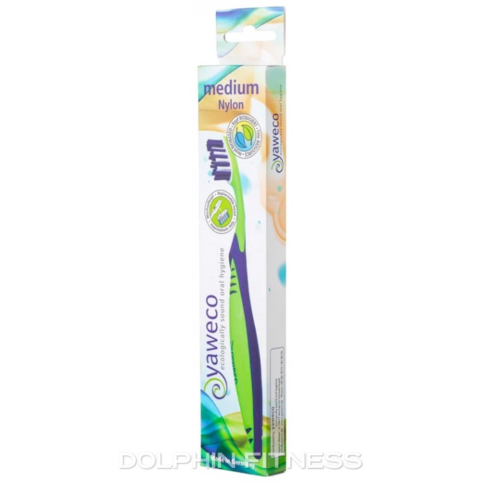 Yaweco Biobased Nylon Medium Toothbrush