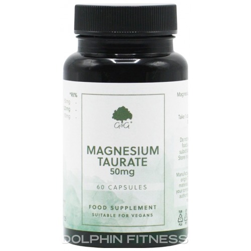 G&G Magnesium Taurate 50 mg 60 Capsules