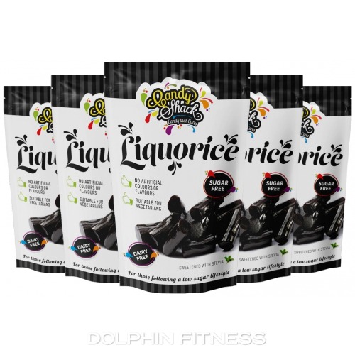 Candy Shack Sugar Free Liquorice 12 x 120g