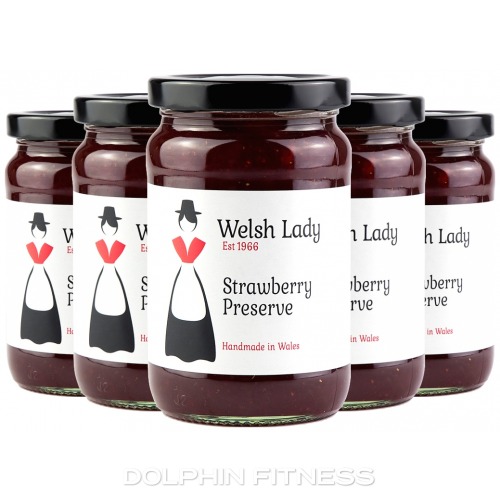 Welsh Lady Strawberry Preserve 6 x 340g