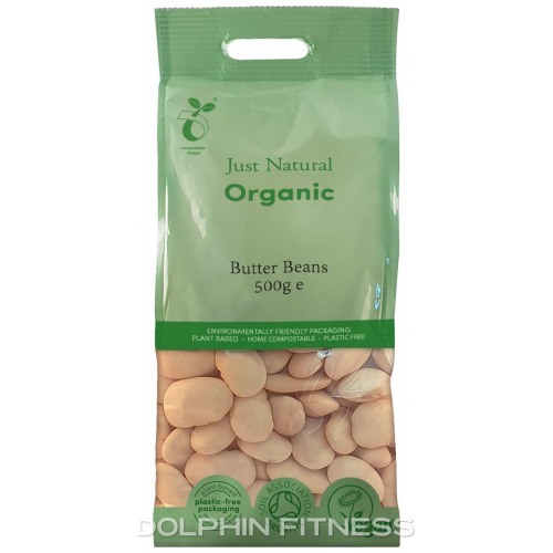 Just Natural Organic Butter Beans 500g